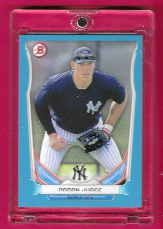 2014 Bowman Aaron Judge Blue Rookie 151/399 Top Prospect #TP-39 NY ...