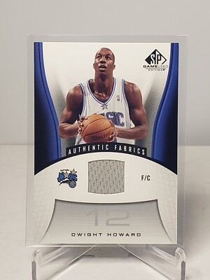 2006-07 Upper Deck SP Game Used Dwight Howard Jersey Relic - Authentic ...