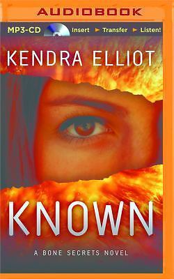 A Bone Secrets Novel Ser.: Known by Kendra Elliot (2016, CD MP3 ...