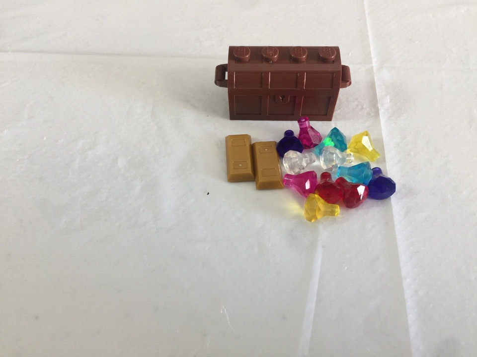 Lego Treasure chest, jewels and gold bricks | eBay
