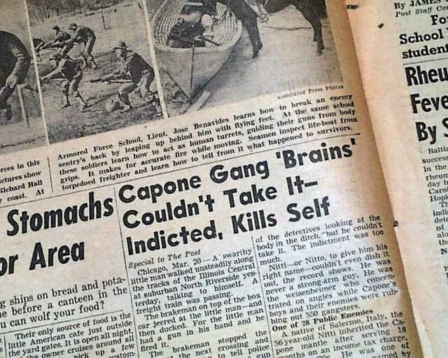Frank Nitti Al Capone