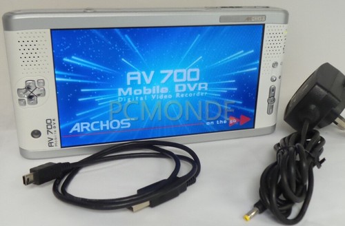 Archos AV700 AV 700 DVR 40 GB 7" Mobile Digital Video Recorder - VGC ...