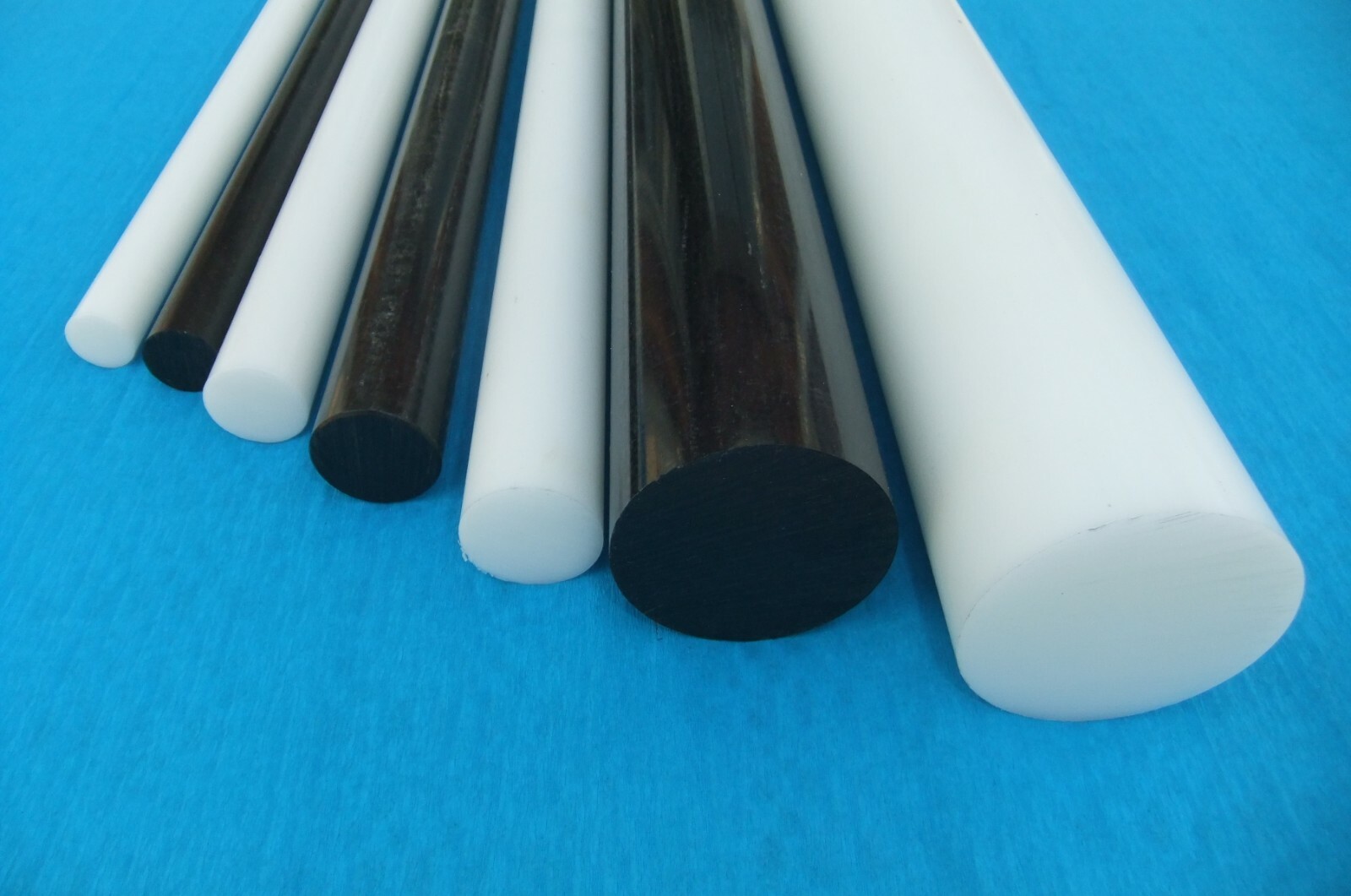 NEU POM Ø 6 bis 90mm Technischer Kunststoff Rund / Welle Farbe: Weiss ...