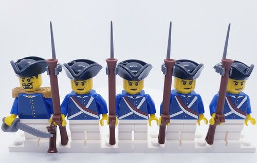 Belgium Infantry Soldiers Napoleonic Wars made with real LEGO ...