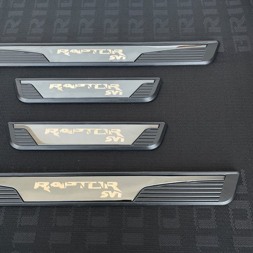 For Ford Raptor SVT Auto Parts Door Sill Scuff Plate Protector Car ...