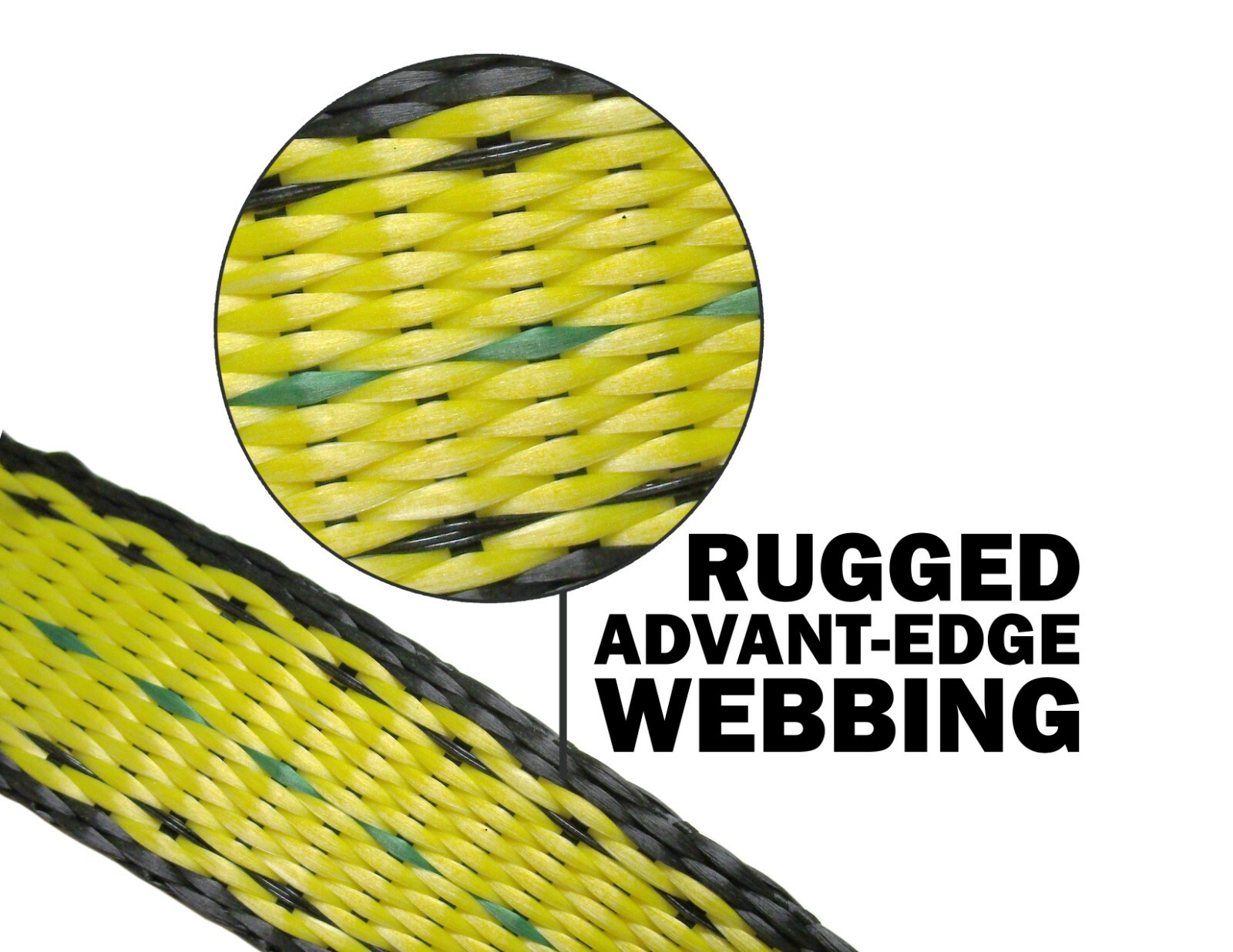 1" x 20' ft Endless Sling Polyester Lifting Rigging 3,200 lbs 1-ply ...