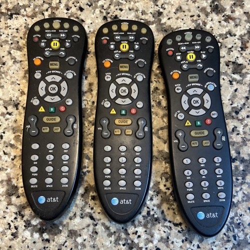 AT&T U-verse S30-S1A Universal Remote Control Powers Up | eBay