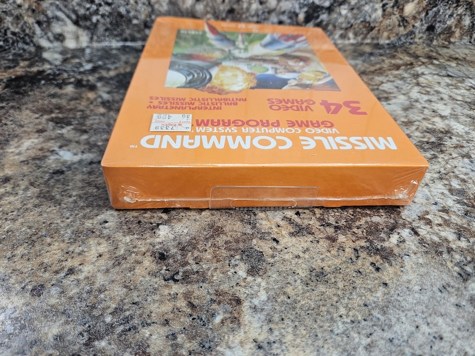 NEW SEALED Atari 2600 Missile Command 1980 CX2638 34 Games in 1 | eBay
