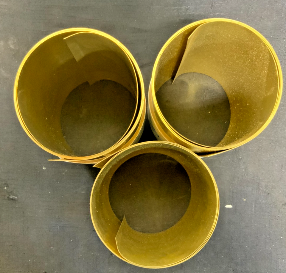 Lot of 3 Precision Band 17670 Brass Shim Stock 6"x60".020G 263B | eBay