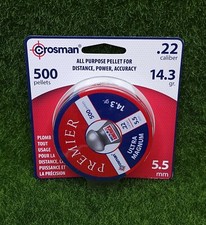 Benjamin .20 Caliber 5 Mm Domed Cylindrical Airgun Pellets 500 EA 14.3 ...