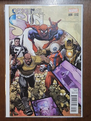 Original Sin #8 (Of 8) Adams Variant Cover Marvel Comics ~ VF/NM ...