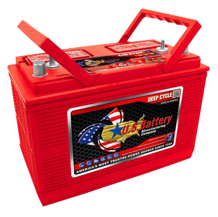 U.S. Battery 12V 130Ah Group Size 31 Flooded Deep Cycle Battery ...