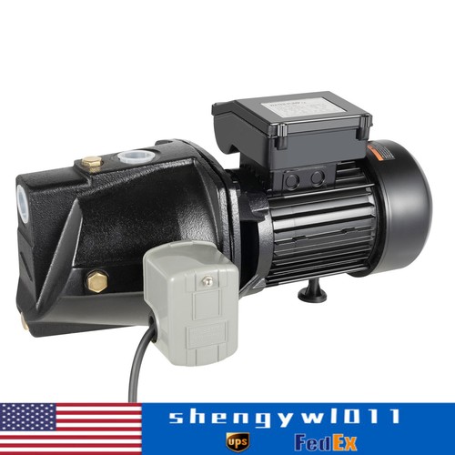 3/4HP Well Jet Pump Self-Priming Shallow Water Pump with Pressure ...