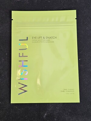 Huda Beauty Wishful Eye Lift & Snatch Instant Sculpting Masks NEW *Sold ...