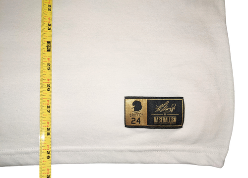 Baseballism KEN GRIFFEY JR. Shirt Signature Idol Mens Size LARGE White ...