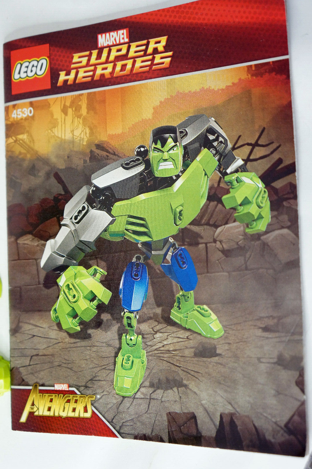 Lego Superheros The Hulk Bionicle Action Figure Marvel 4530 Complete ...