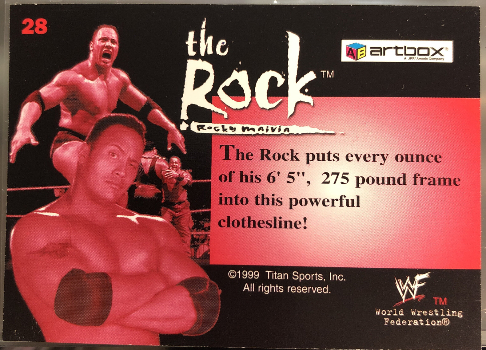 The Rock Wwf 1999