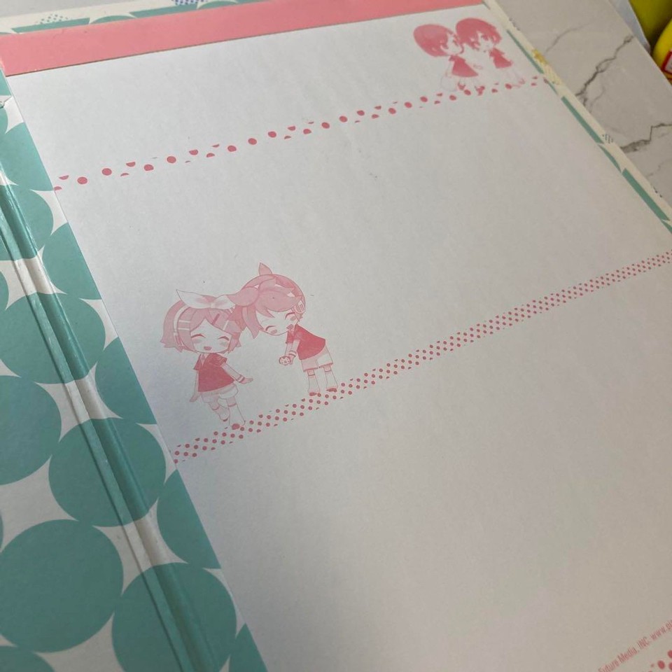Vocaloid Hatsune Miku Binder Set with A4 Notepad 2013 | eBay
