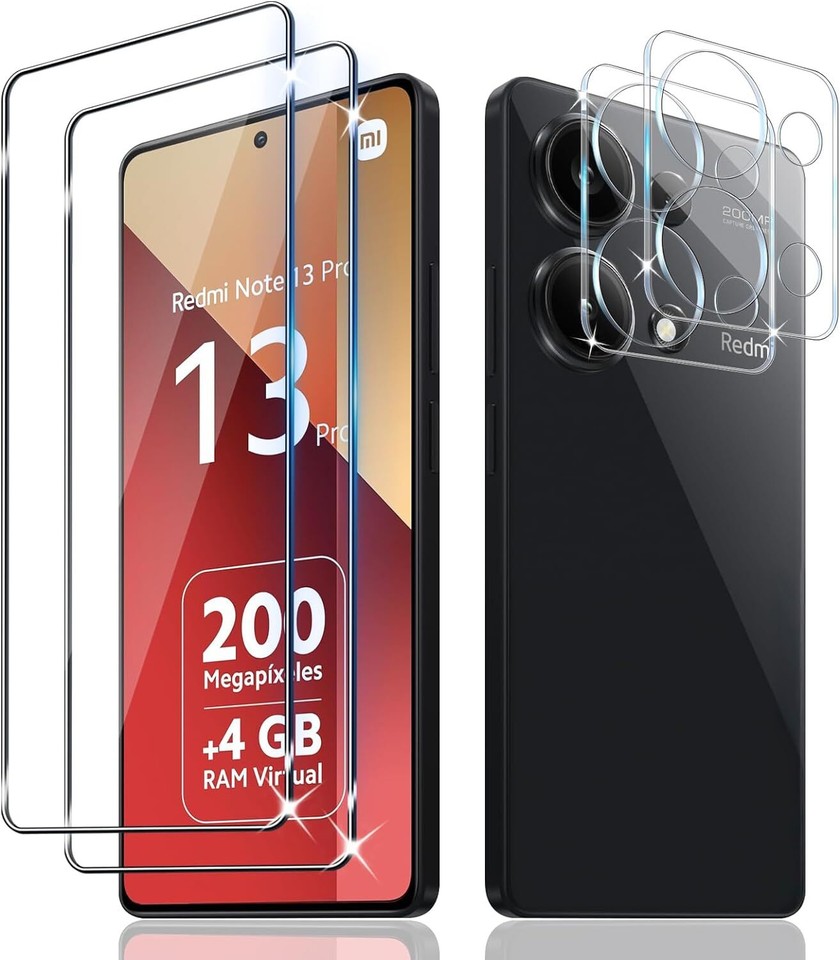 For Xiaomi Redmi Note 13 Pro 4G Tempered Glass Screen Protector ...