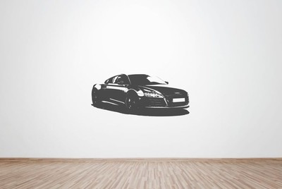 Audi R8 (Mk1) Quattro Race Car Wall Art Decal Graphic Sticker. (HUGE ...