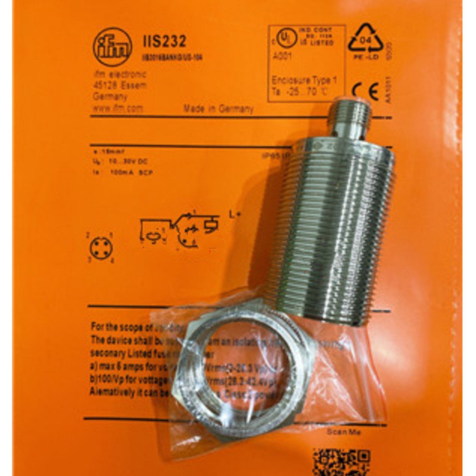 One For IFM New IIS232 Inductive proximity switch Free Shipping | eBay