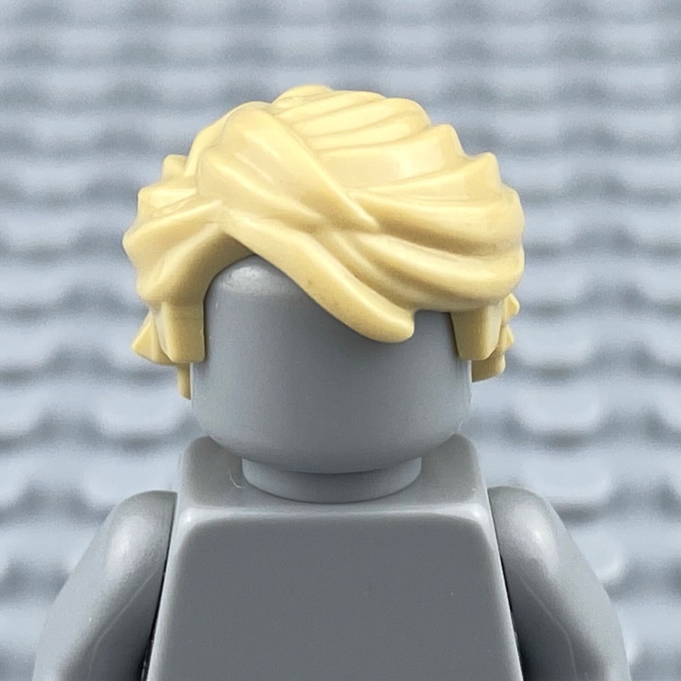 LEGO Minifigure Hair Pieces – Short, Long, Curly, Spiky, and More ...