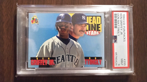 1994 Upper Deck Fun Pack - Ken Griffey Jr, Don Mattingly #200 for sale ...