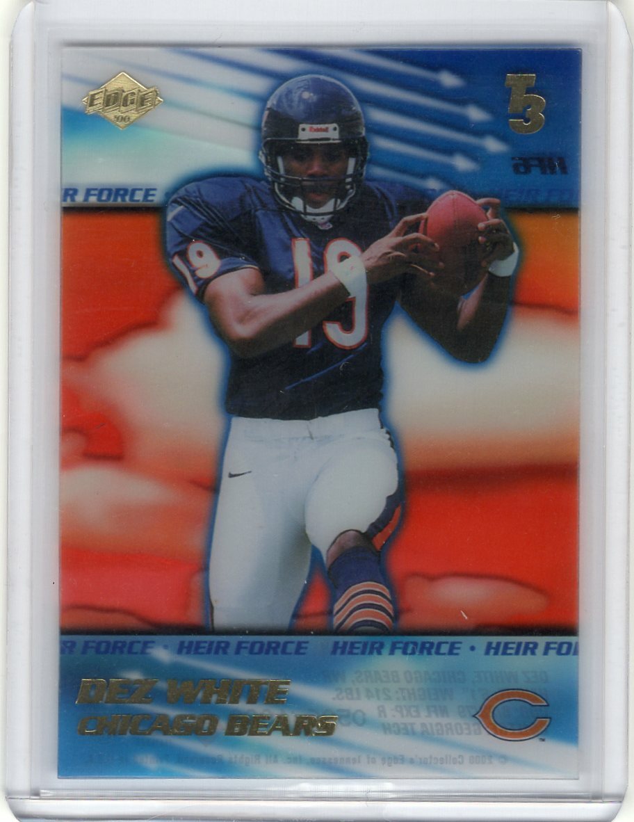 DEZ WHITE 2000 Collector's Edge T3 HEIR FORCE #506/1000 - BEARS | eBay