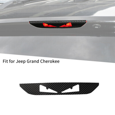 Carbon fiber 3rd Brake light Sticker For Jeep Grand Cherokee Dodge ...