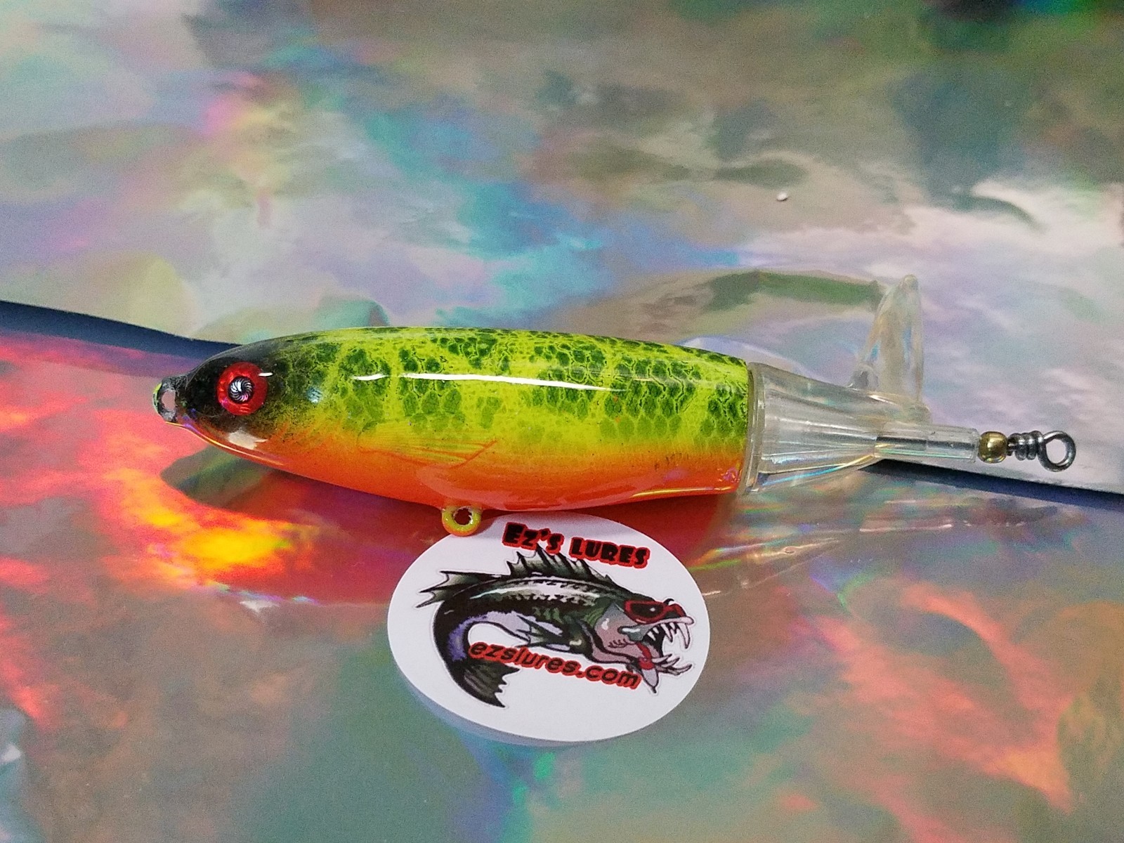 CUSTOM WRAPPED AND PAINTED 110 MM WHOPPER POPPER KO | eBay