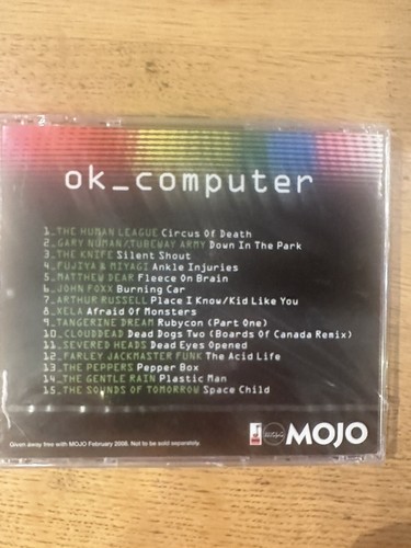 Mojo UK CD '08 OK Computer Human League Numan Xela Peppers Clouddead ...