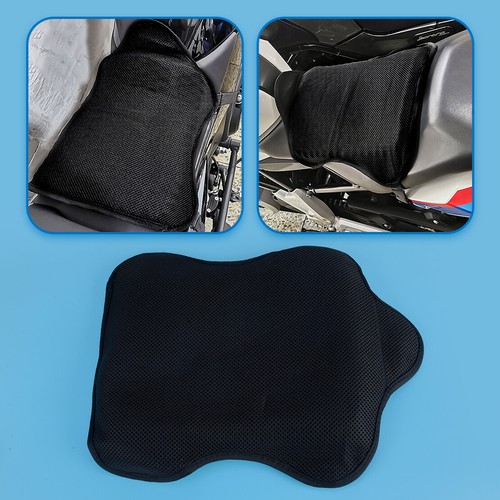 Motorcycle Gel Seat Cushion Comfort Pad Cover Pressure Relief Universal ...