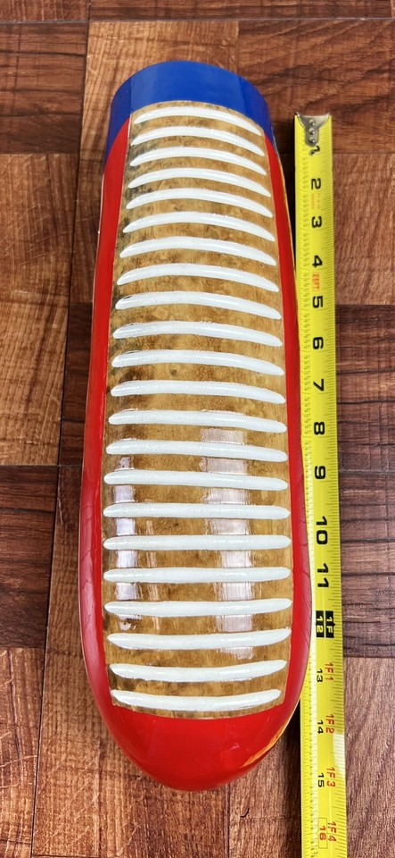 Professional Salsa Guiro painted With The Puerto Rico Flag Design, 14 ...