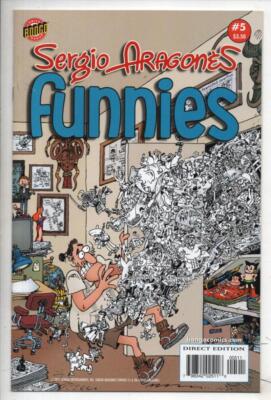 Sergio Aragones - FUNNIES #5, VF/NM, Bongo, Groo / Mad fame, 2011, more ...