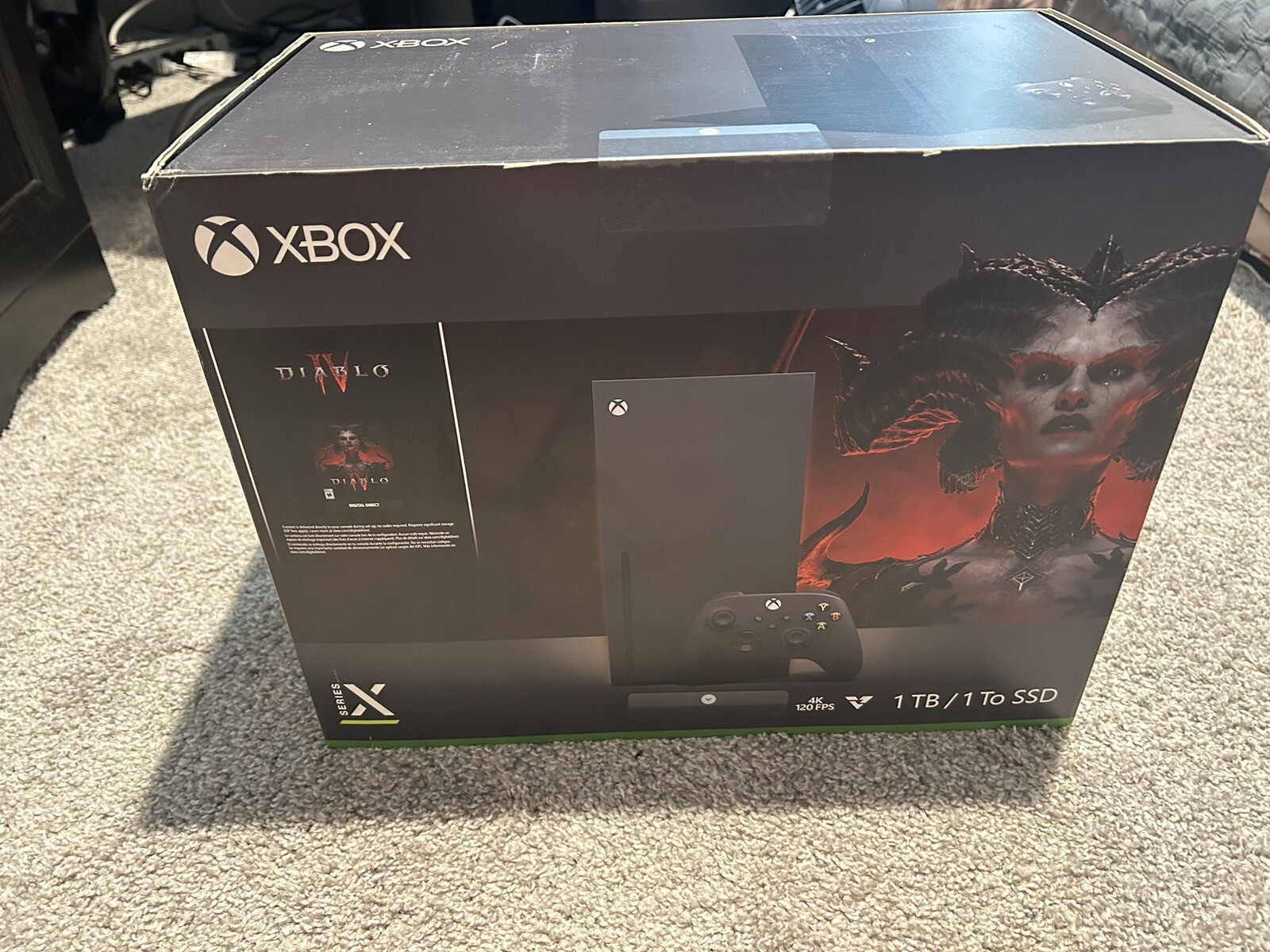 Microsoft Xbox Series X Diablo IV Bundle 1TB Video Game Console - Black ...