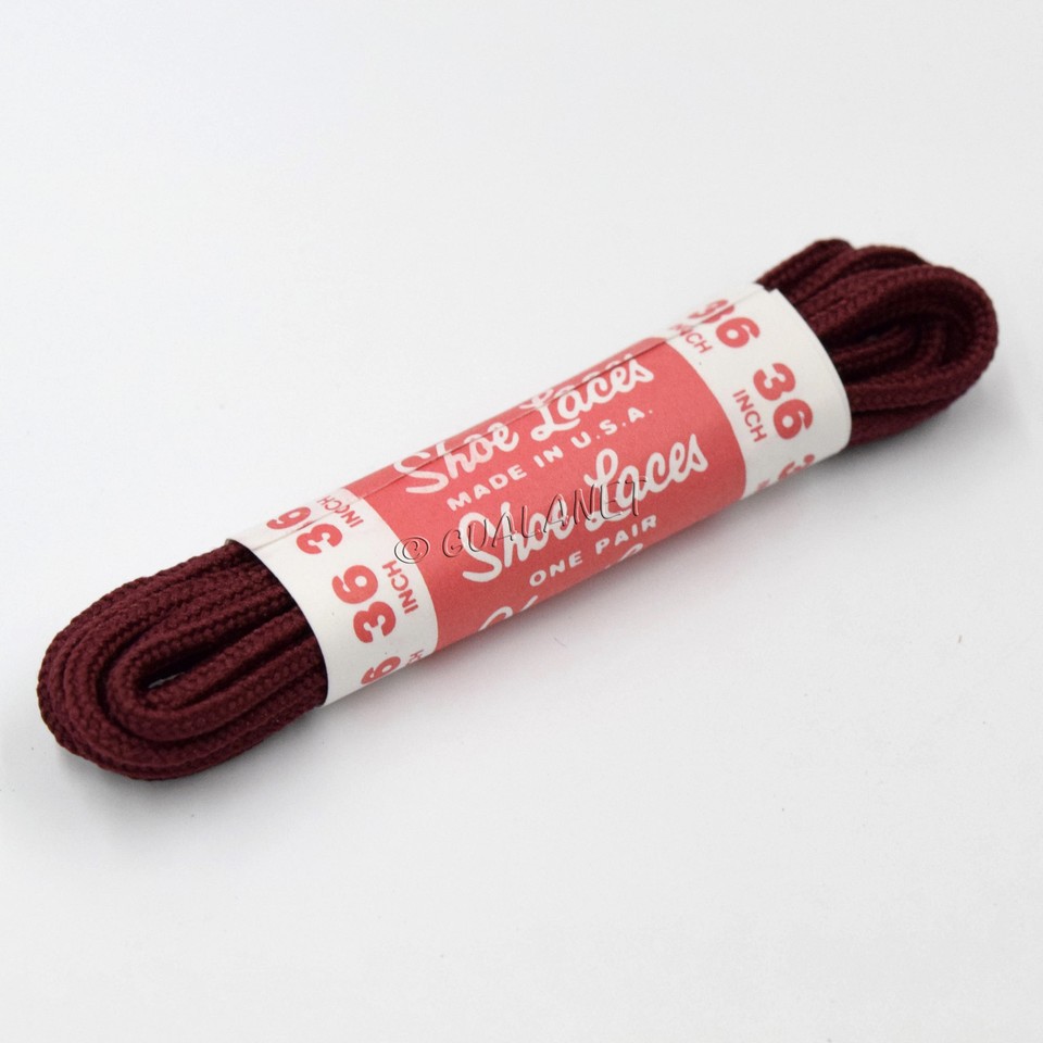 Dress Shoe Thin Round Laces Shoelaces Boot Strings Colored Shoestrings ...