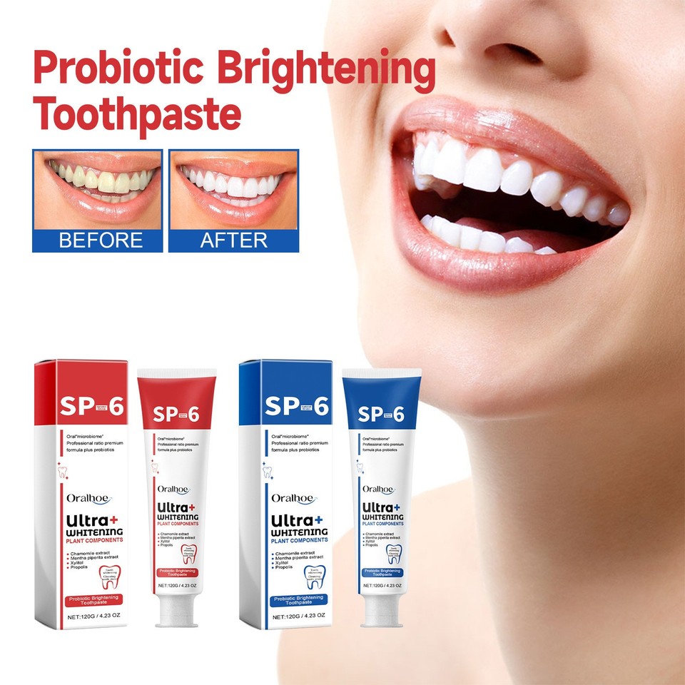 SP-6 Probiotic Toothpaste Sp-6 Toothpaste Whitening Quick White ...
