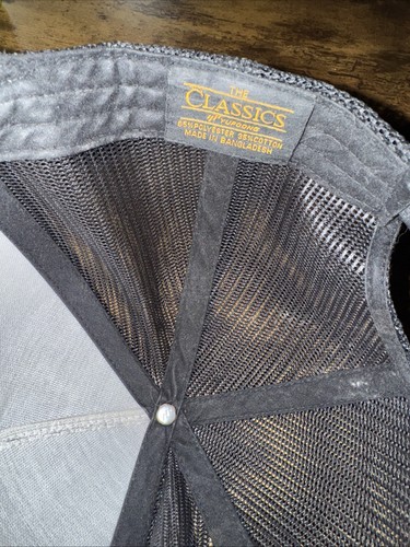 First Lite Black Baseball Cap Trucker Hat Orange - Adjustable Snapback ...