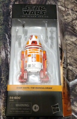 Star Wars Black Series 6" R4-6D0 Astromech Mandalorian Walmart 240410 ...
