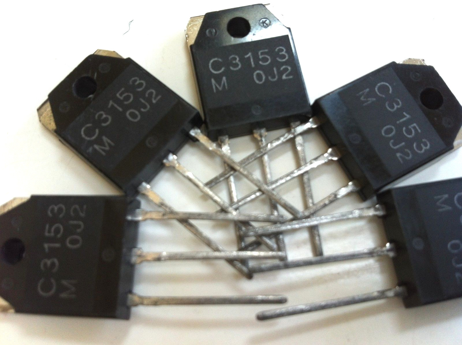 2 Pieces | 2SC3153 NPN Triple Diffused Planar Silicon Transistor | eBay