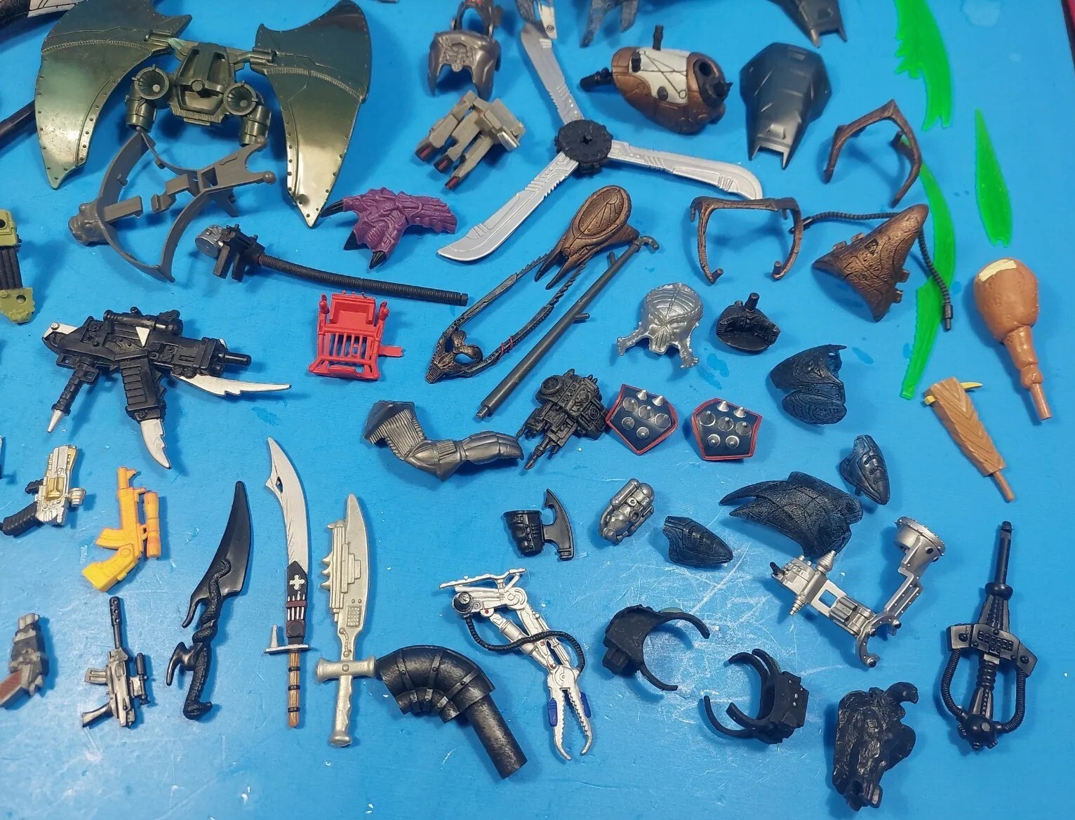 Spawn Action Figure Accessories Weapons Parts Cape Lot Vintage ...