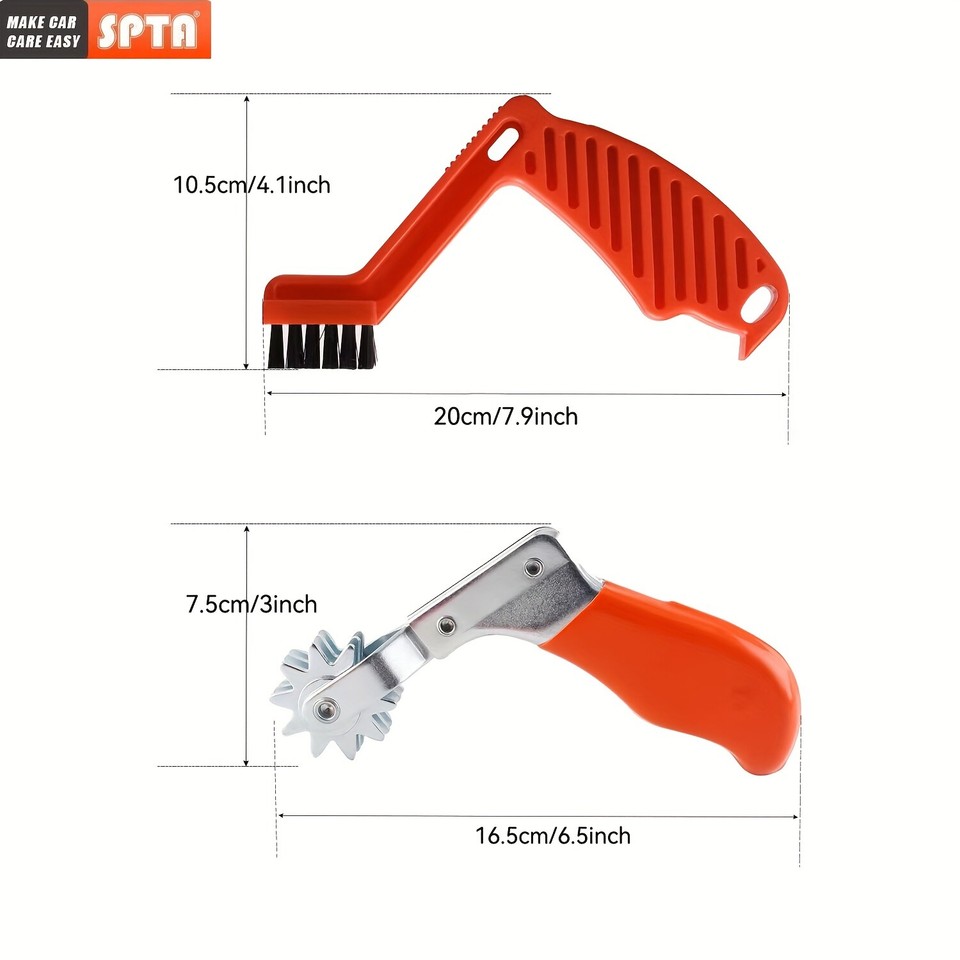 SPTA Polishing Pad Conditioning Brush Spur Tool Set Wool Foam Pad ...