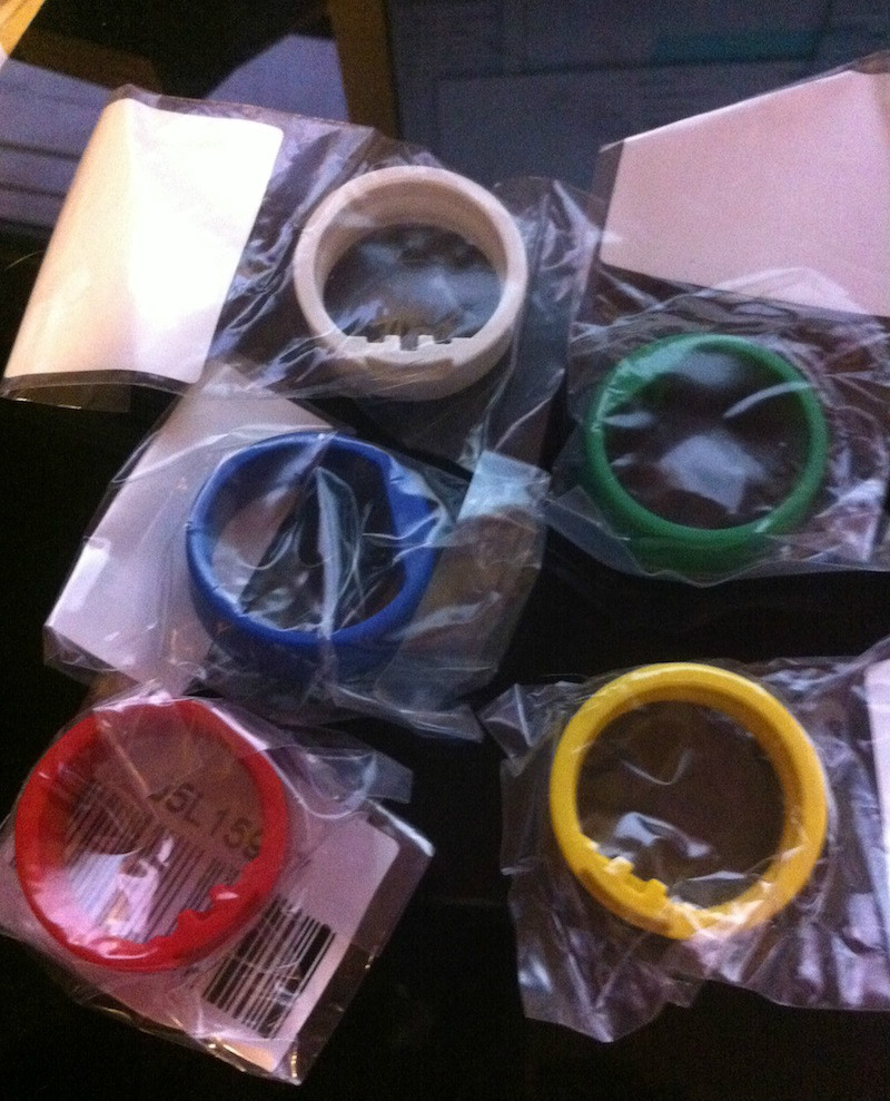 Shure WA616M Color ID Rings for HH Transmitter for sale online | eBay