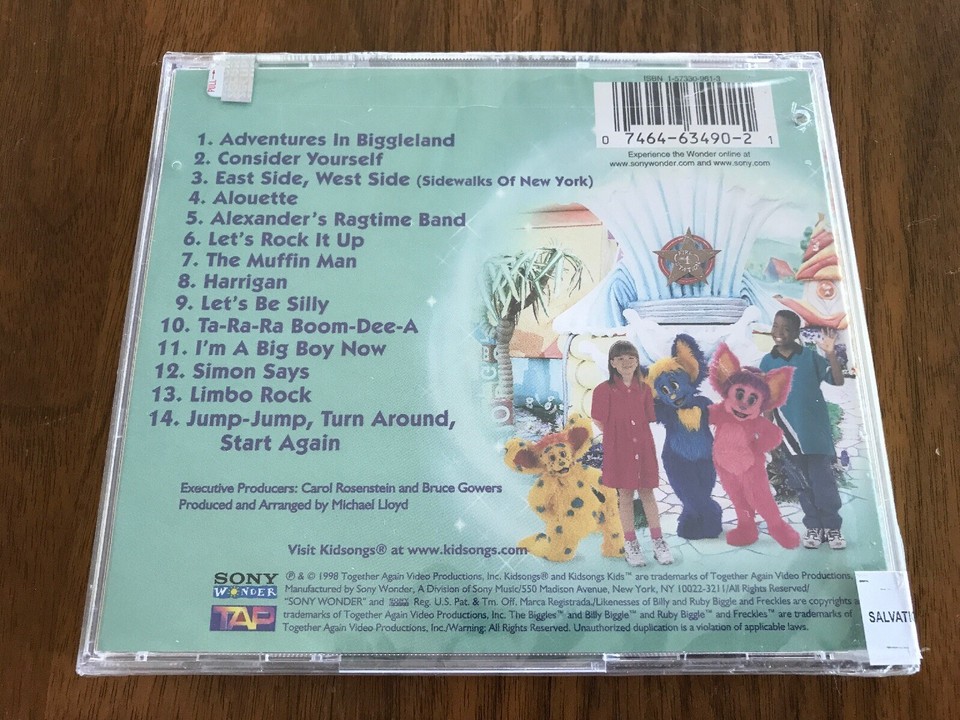 Adventures In Biggleland : Meet the Biggles by Kidsongs (CD, 1998, Sony ...