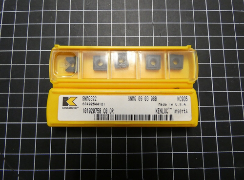 10 x Kennamtal SNMG 322 SNMG 09 03 08 B KC935 Wendeschneidplatte | eBay