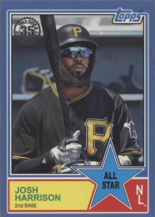 2018 Topps - 1983 Topps Design All-Stars Josh Harrison #83AS-29 Blue ...