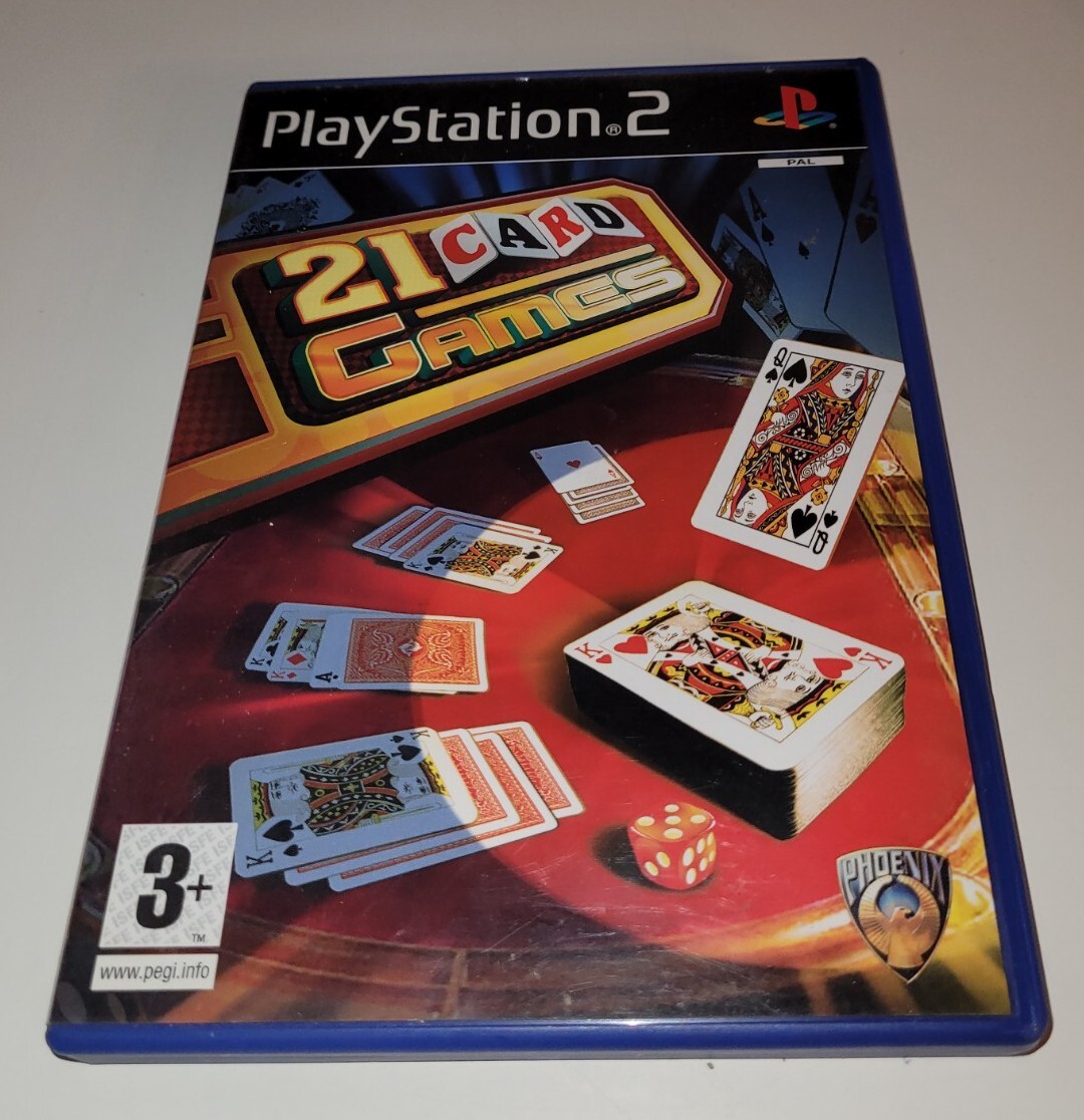 21 jeux de cartes PlayStation 2 PAL - Prix - Photo - Présentation