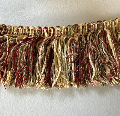 Conso Sewing Fringe Cut Fringe Upholstery Drapes Pillows 18 Yards | eBay