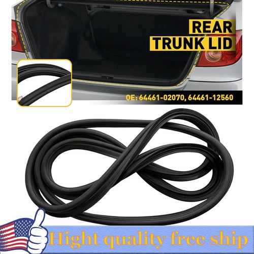 Rubber Weatherstrip Rear Trunk Lid Fit For 2003-2008 Toyota Corolla ...