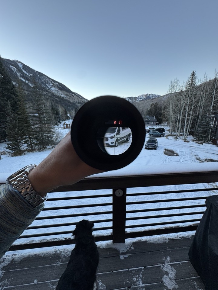 Nikon M-223 IRT Laser Rangefinding Rifle Scope 2.5-10x 40mm BDC 600 ...